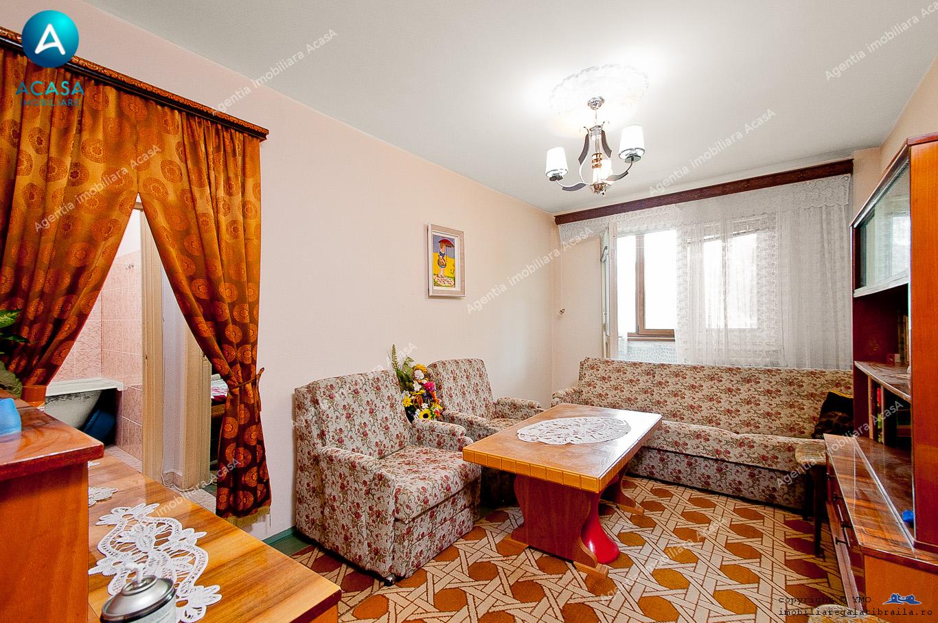 Vanzare apartament 2 camere in Galati, Micro 40, etaj 2, partial ...